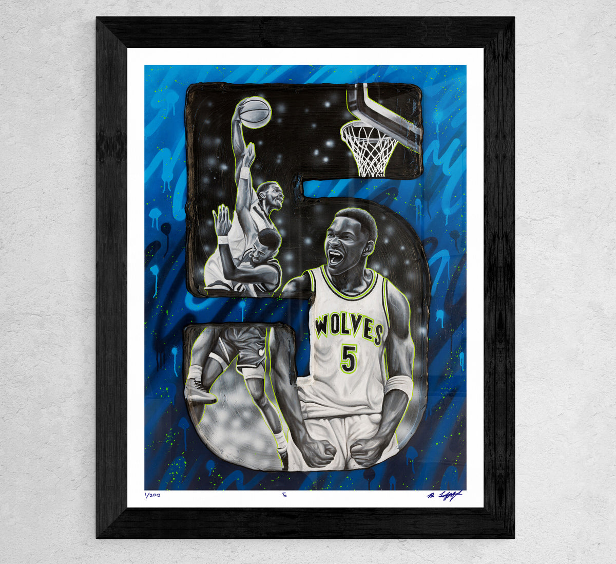 "5" Limited Edition Print – Ben Labuzzetta