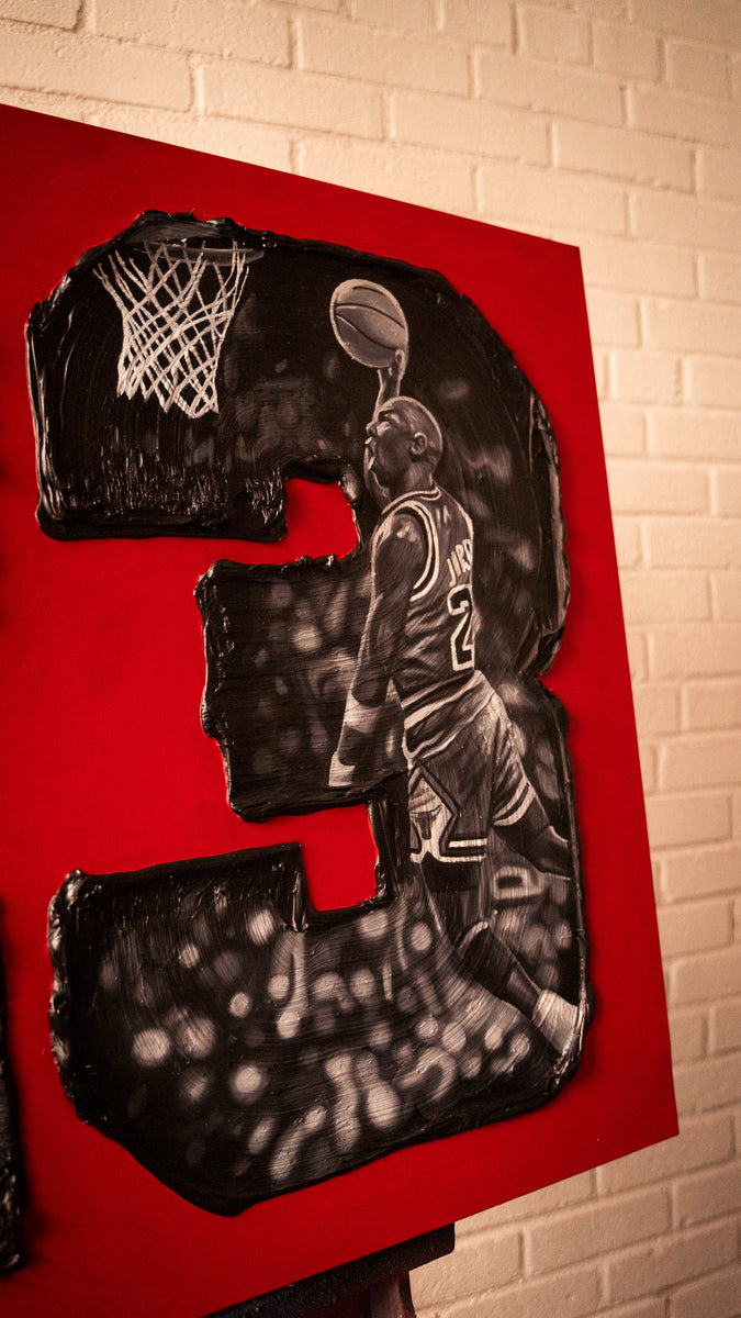 "23" Original Painting – Ben Labuzzetta