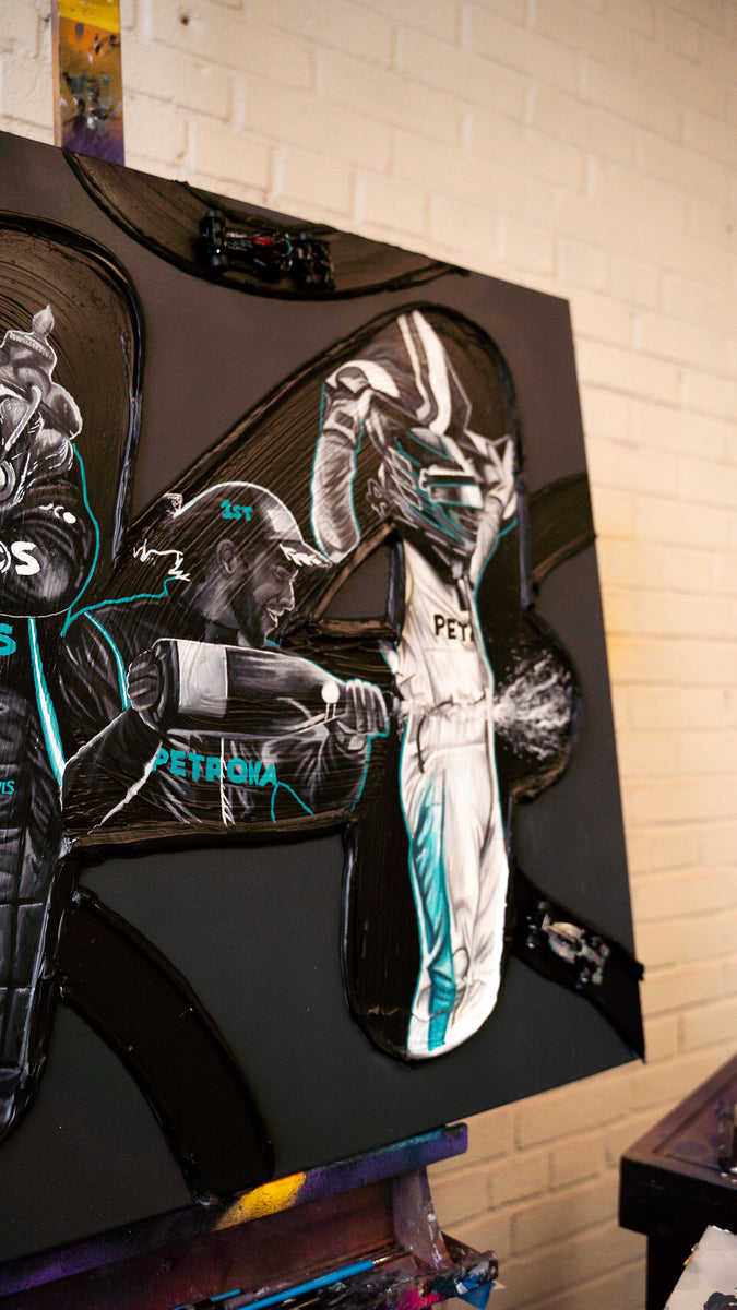 "44" Original Painting – Ben Labuzzetta