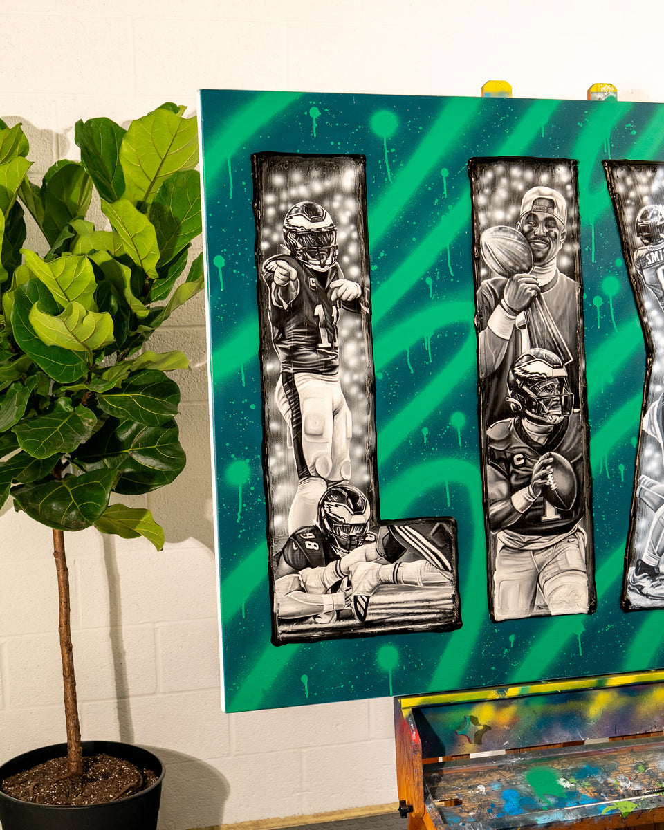 "LIX" Original Painting – Ben Labuzzetta