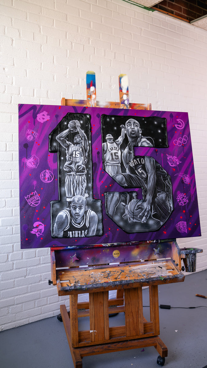 Vince Carter Painting – Ben Labuzzetta