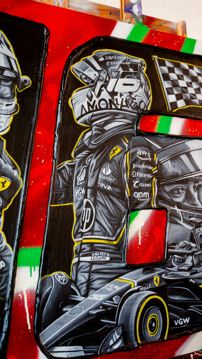 "16" Original Painting – Ben Labuzzetta