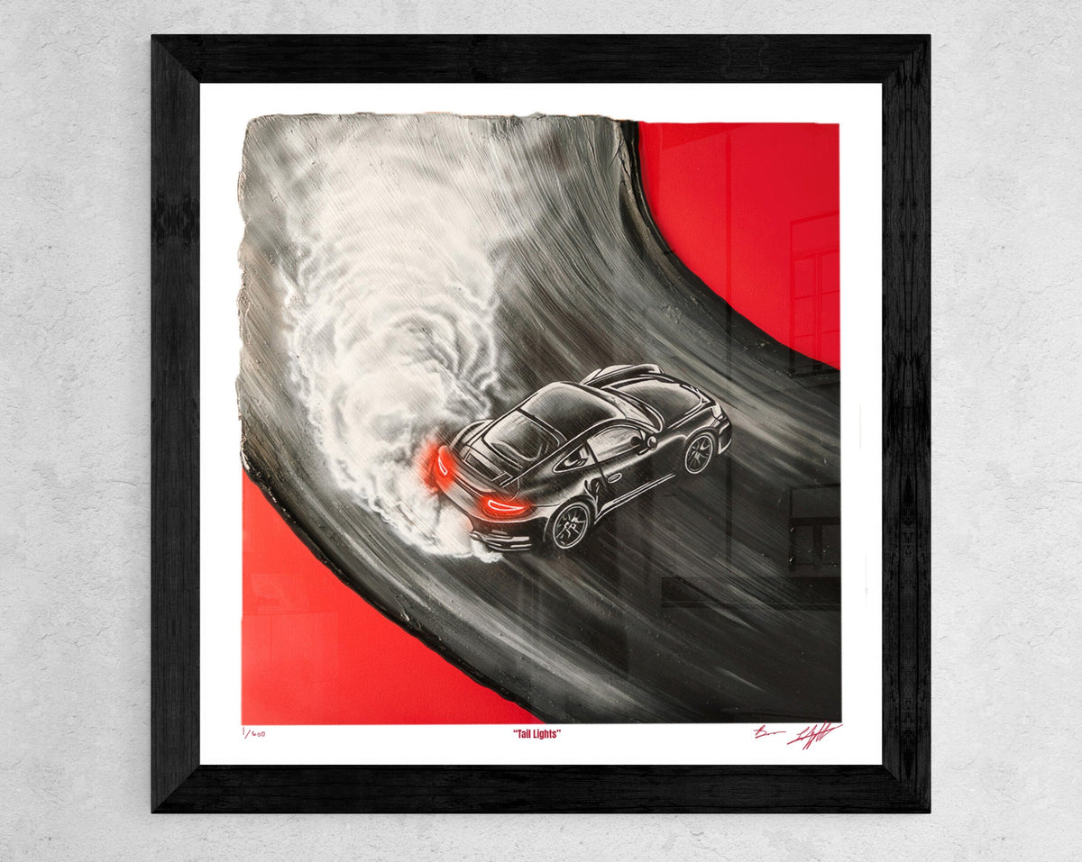 "Tail Lights" Limited Edition Print – Ben Labuzzetta